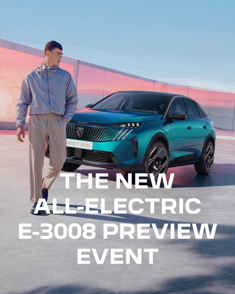Join our All-Electric E-3008 Preview Event